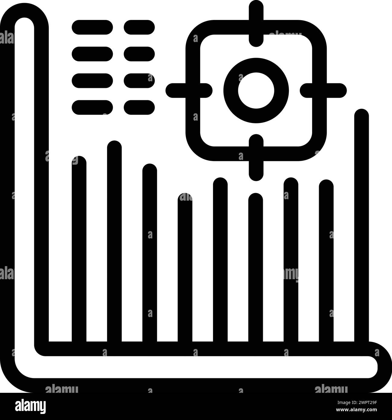 Mobility governance icon outline vector. Traffic supervision. Road ...