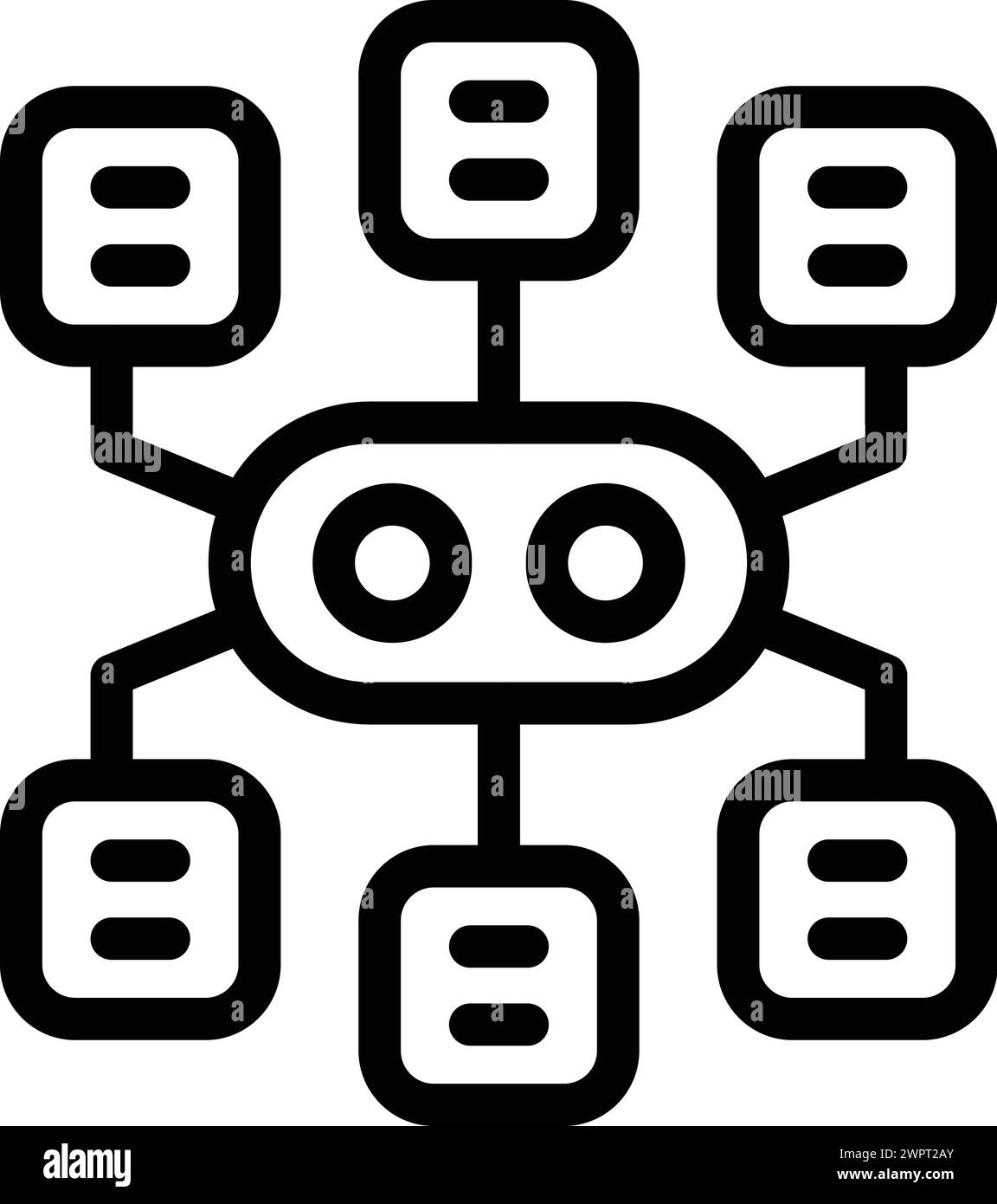 Traffic regulation icon outline vector. Mobility management. Navigation ...