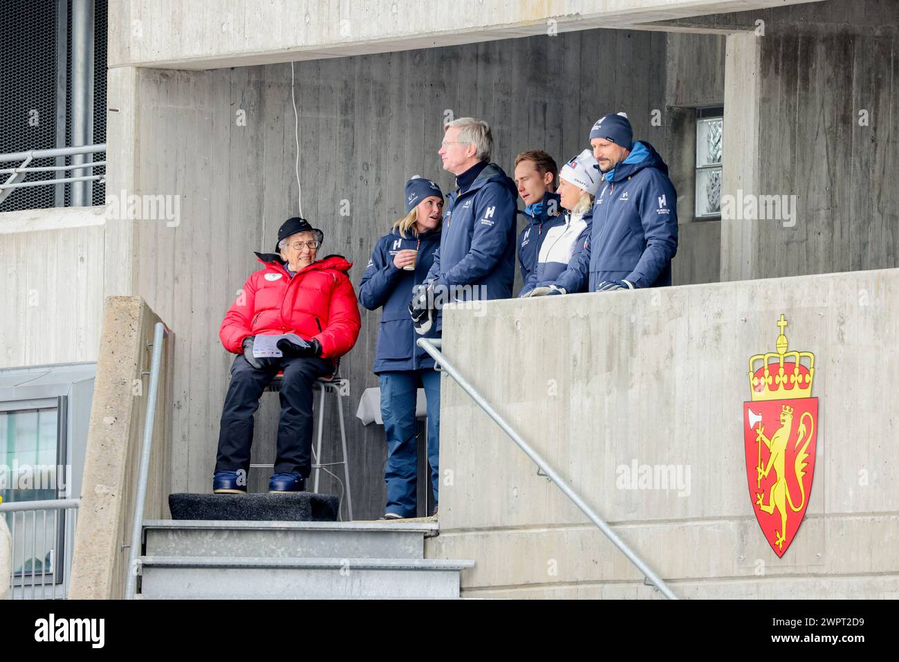 Oslo 20240309.Princess Astrid, Crown Princess Mette-Marit and Crown ...