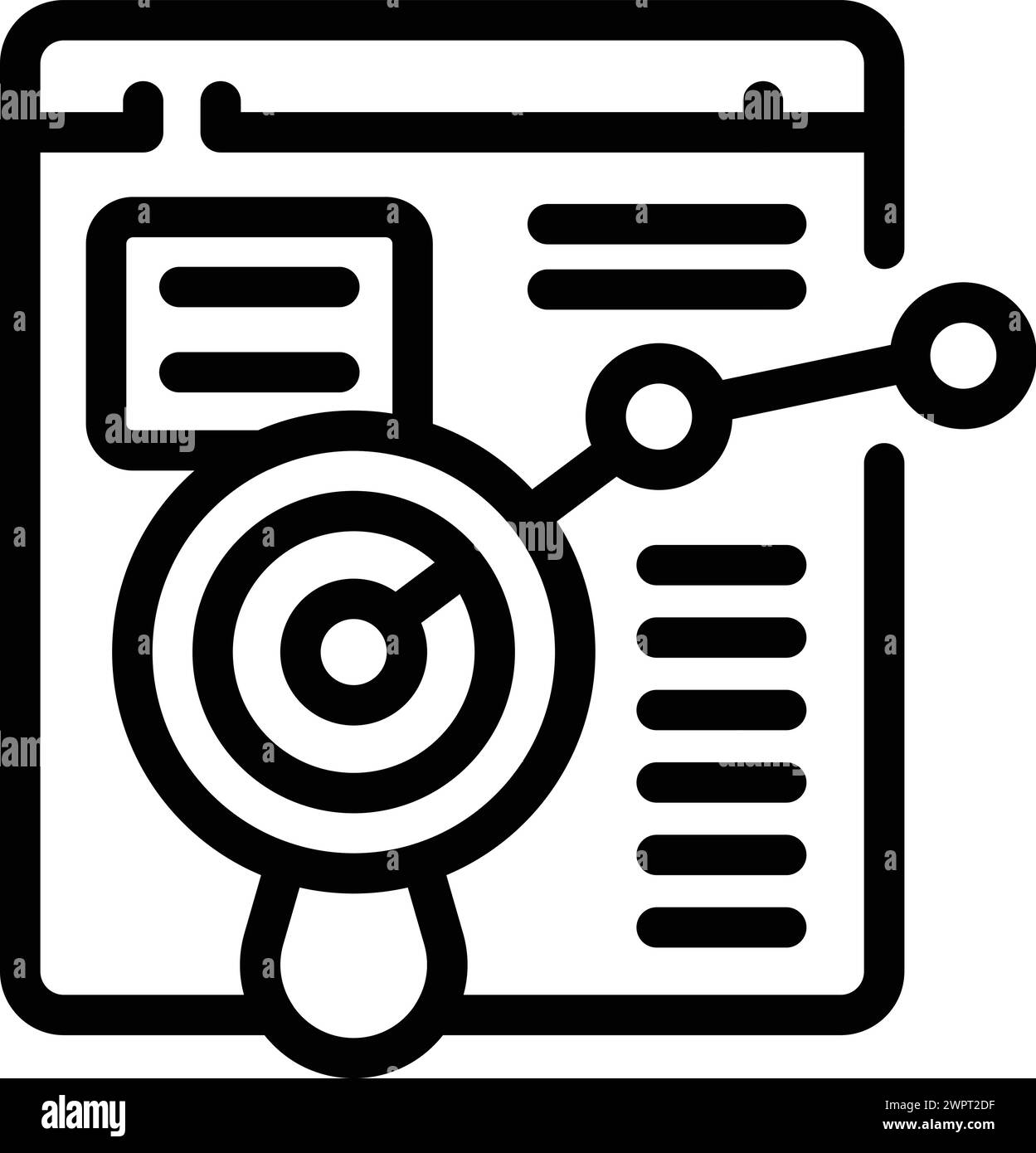 Traffic coordination icon outline vector. Transportation management ...