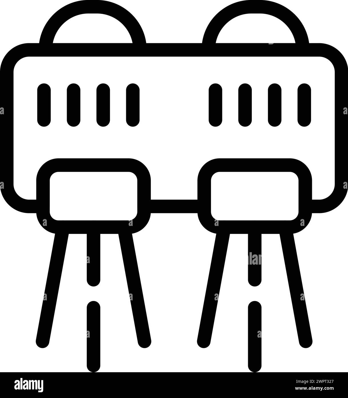 Hydro propelled device icon outline vector. Watersport equipment ...
