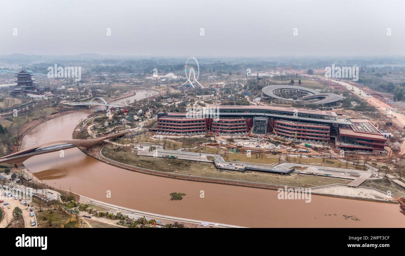 Chengdu, China. 08th Mar, 2024. (240309) -- CHENGDU, March 9, 2024 ...