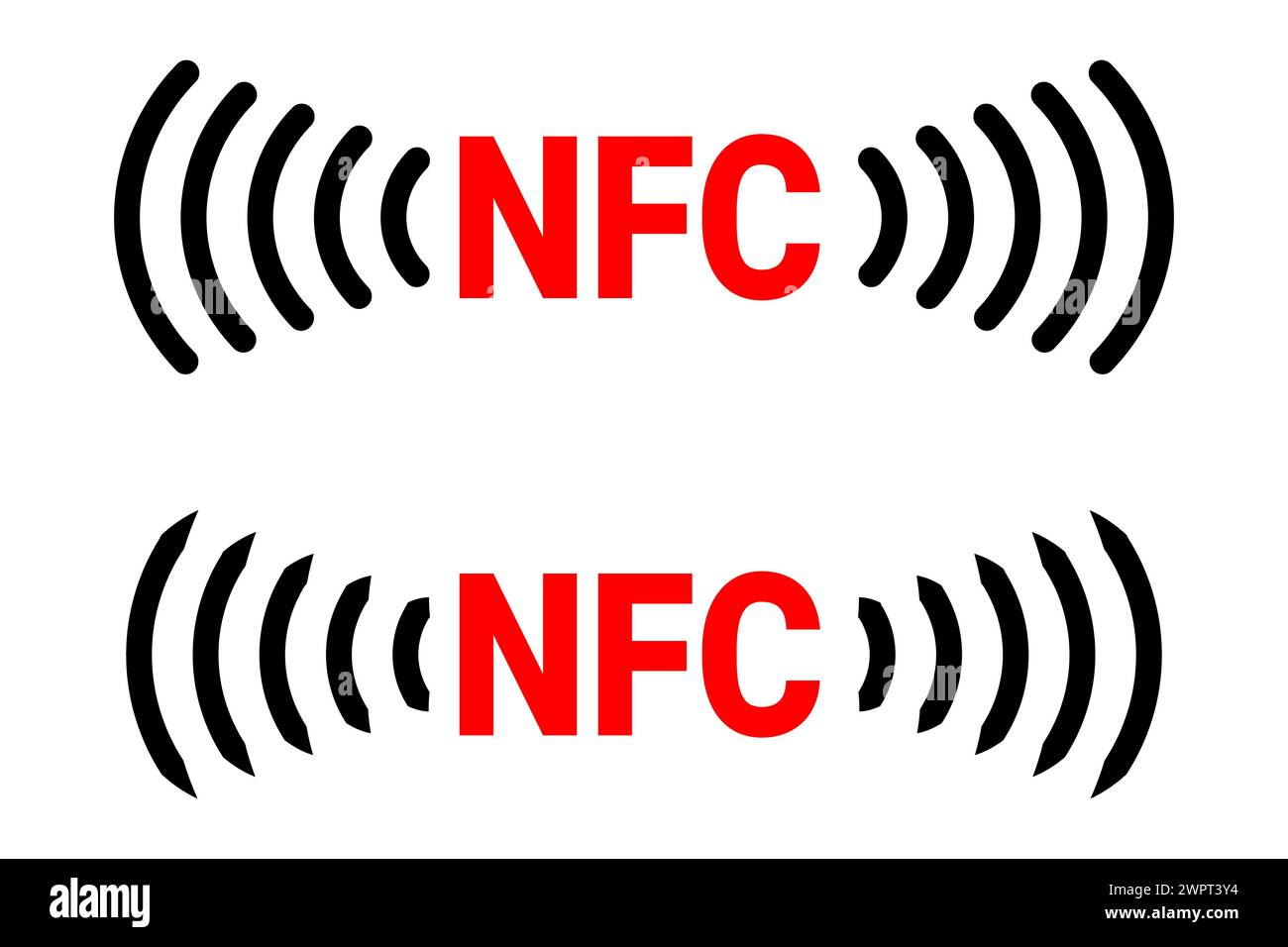 NFC near field communication icon symbol vector Stock Vector Image ... NFC near field communication icon symbol vector Stock Vector Image ...