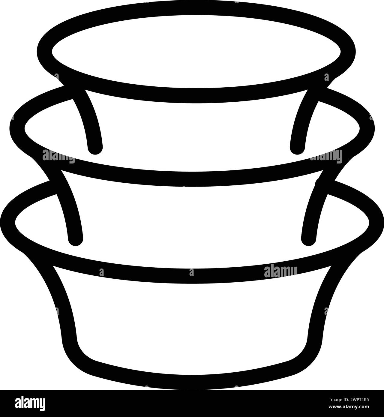 bowls-and-implements-stock-vector-images-alamy