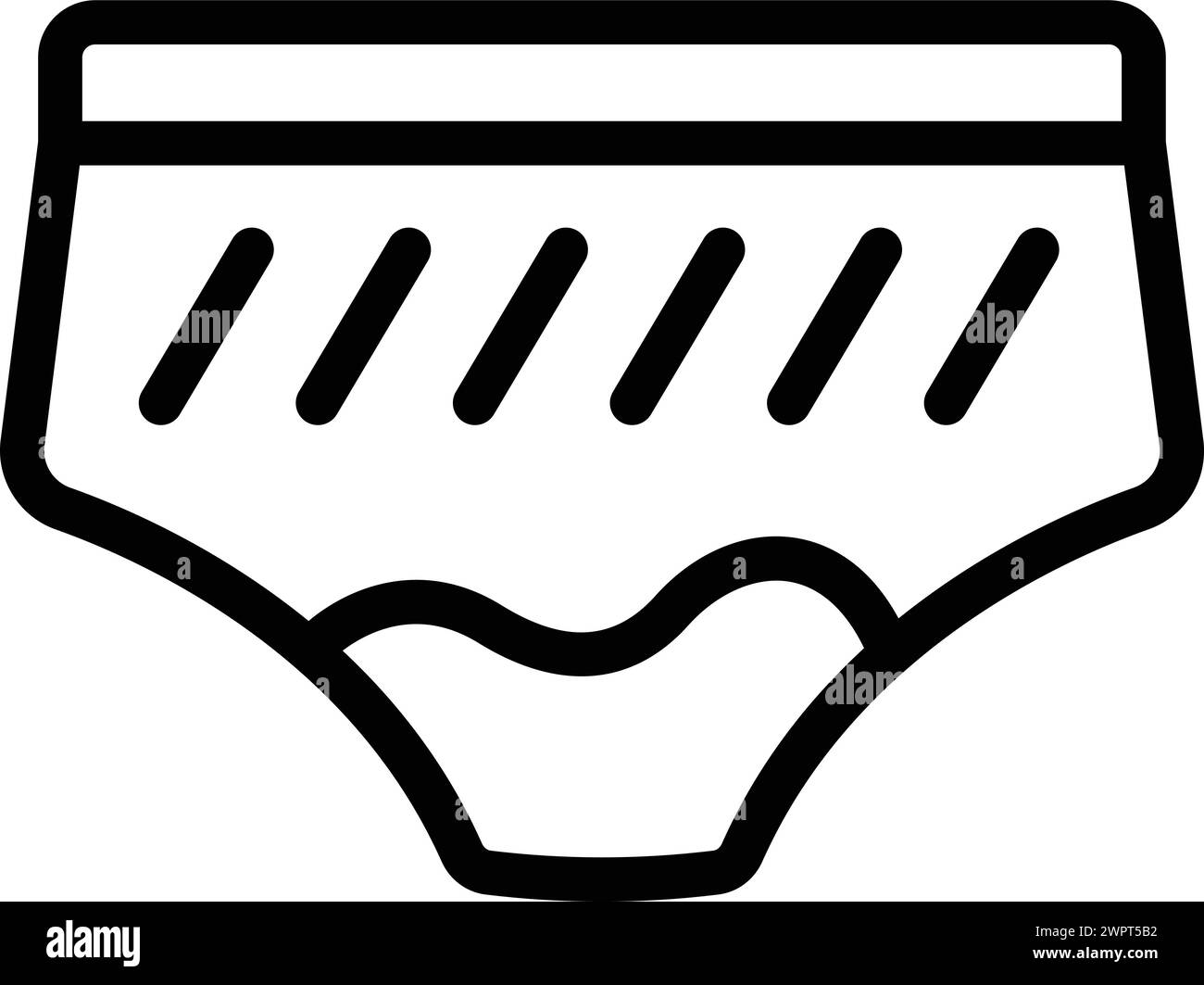 Menstrual Cycle Icon Outline Vector Female Oral Contraception Prevent