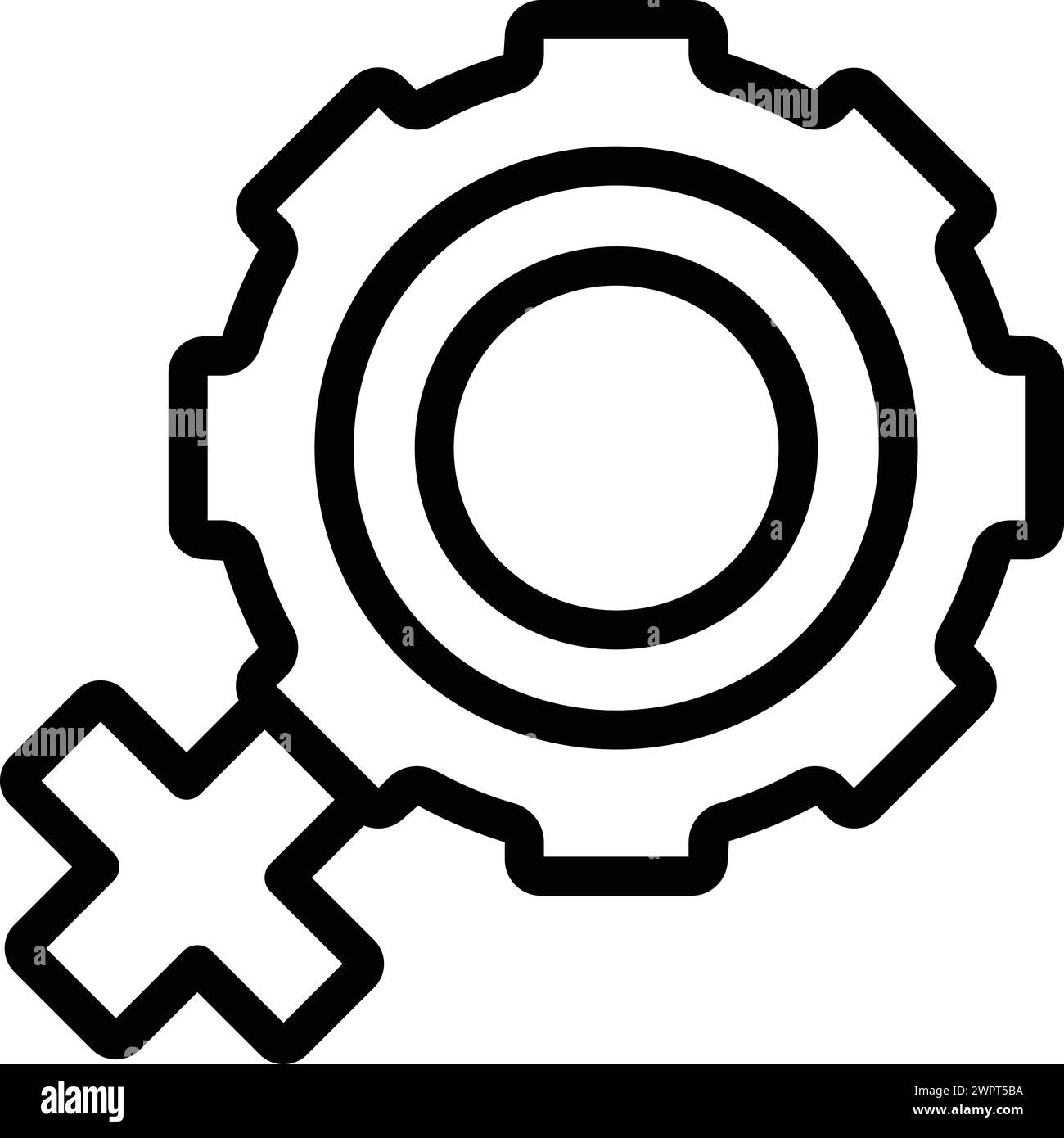 Female contraception icon outline vector. Birth control medication ...