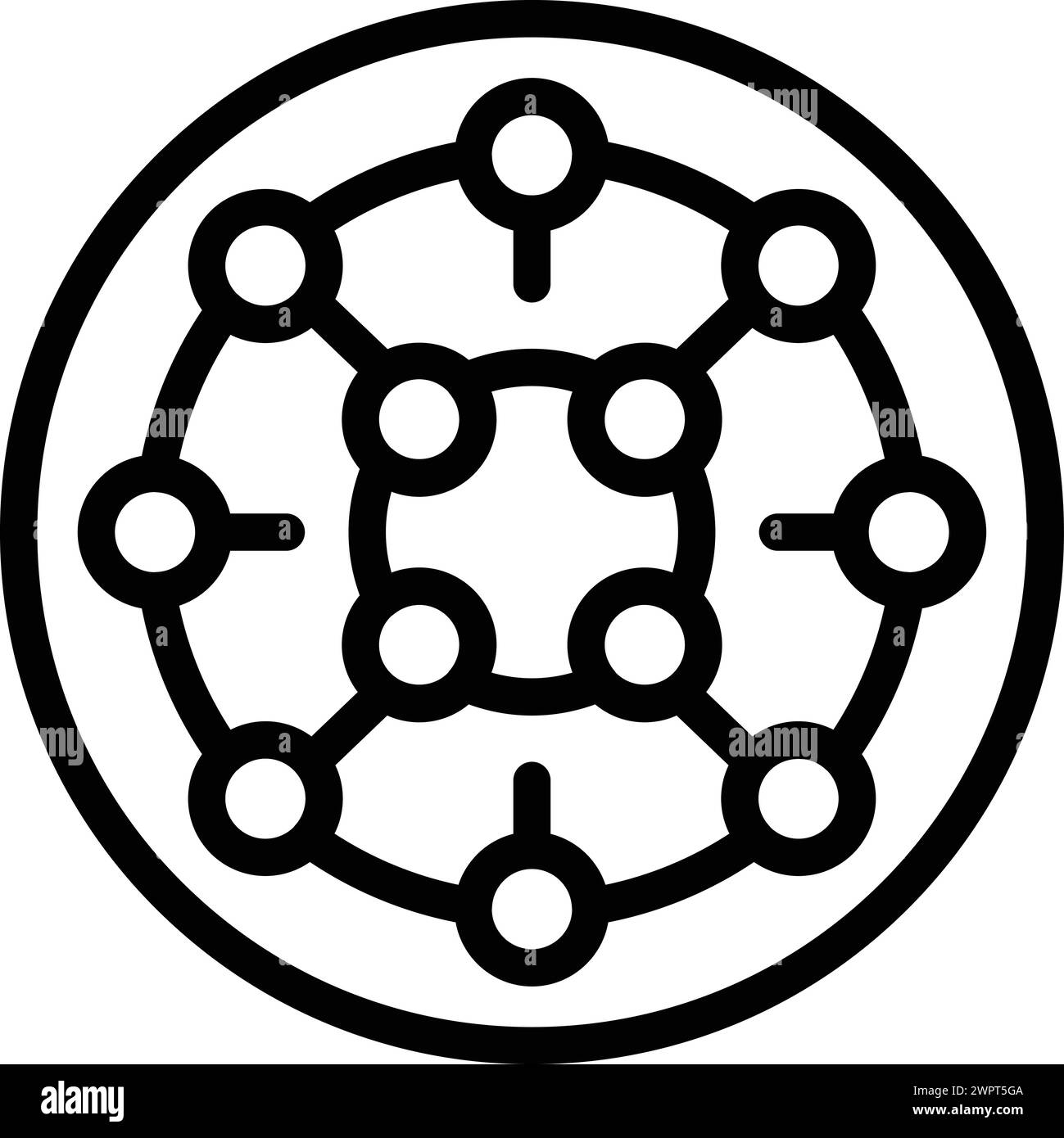 Hinder fertilization icon outline vector. Medication prescription ...