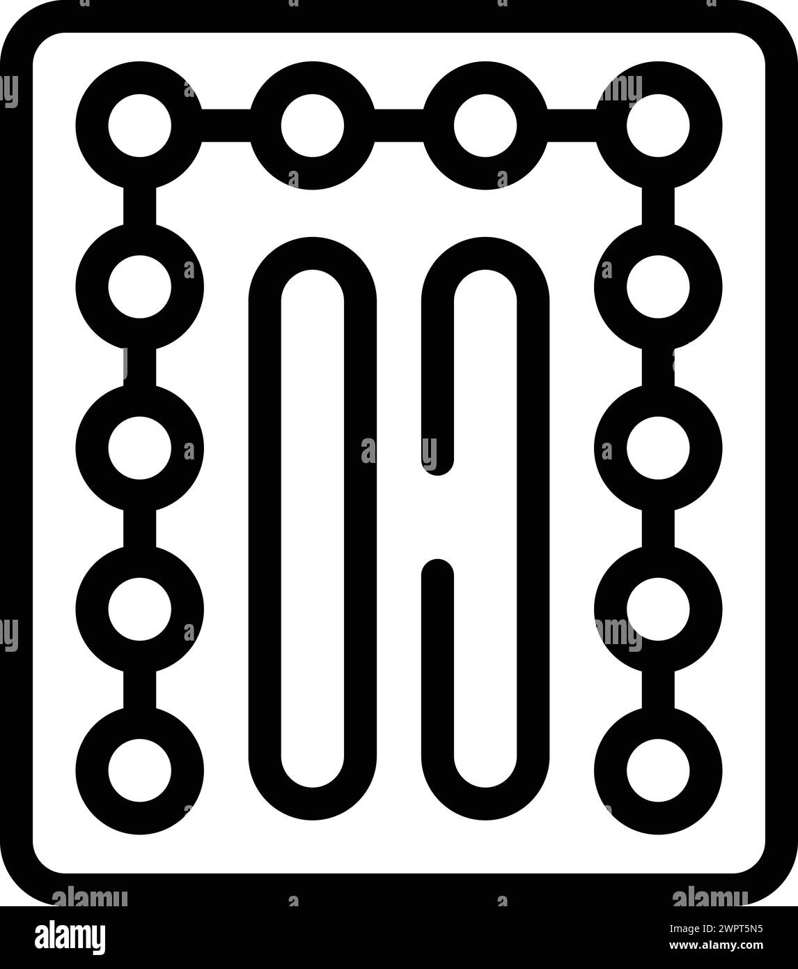 Active birth control medication icon outline vector. Oral hormonal ...