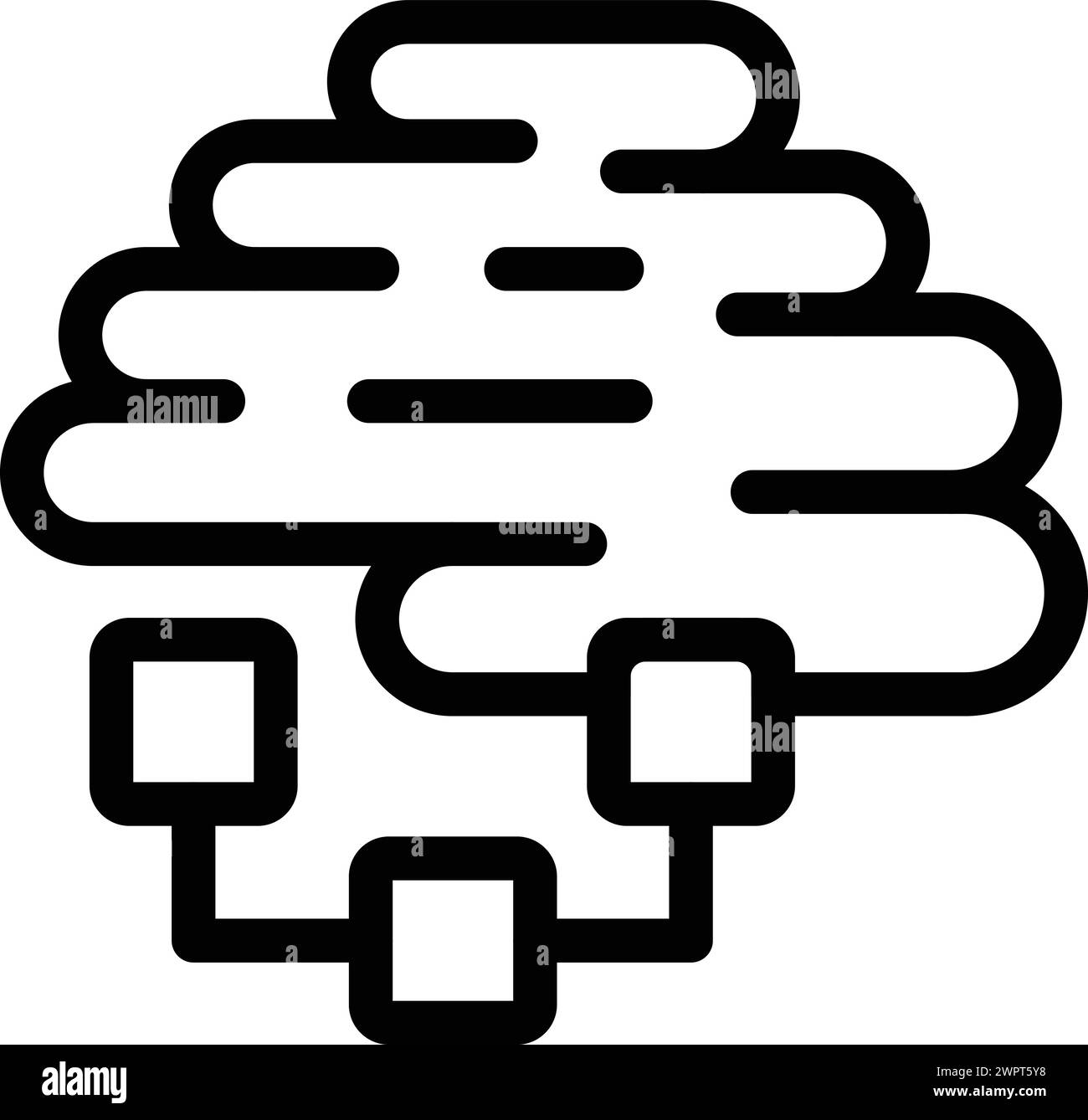 Innovation session icon outline vector. Idea brainstorming ...