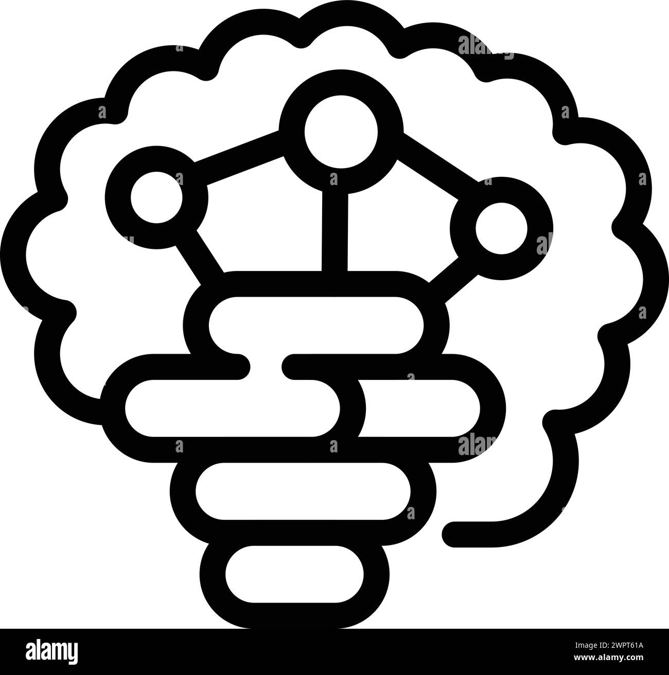 Creative thinking icon outline vector. Idea generation session ...