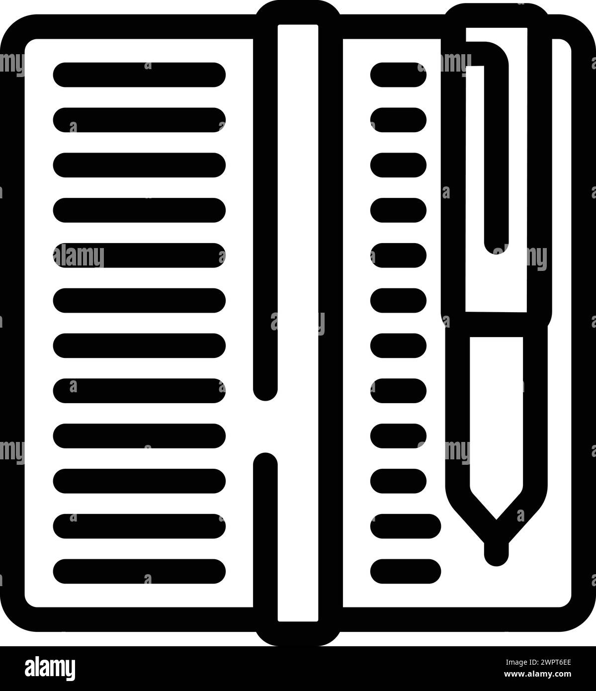 Brainstorming Report Icon Outline Vector Corporate Cognitive Mapping