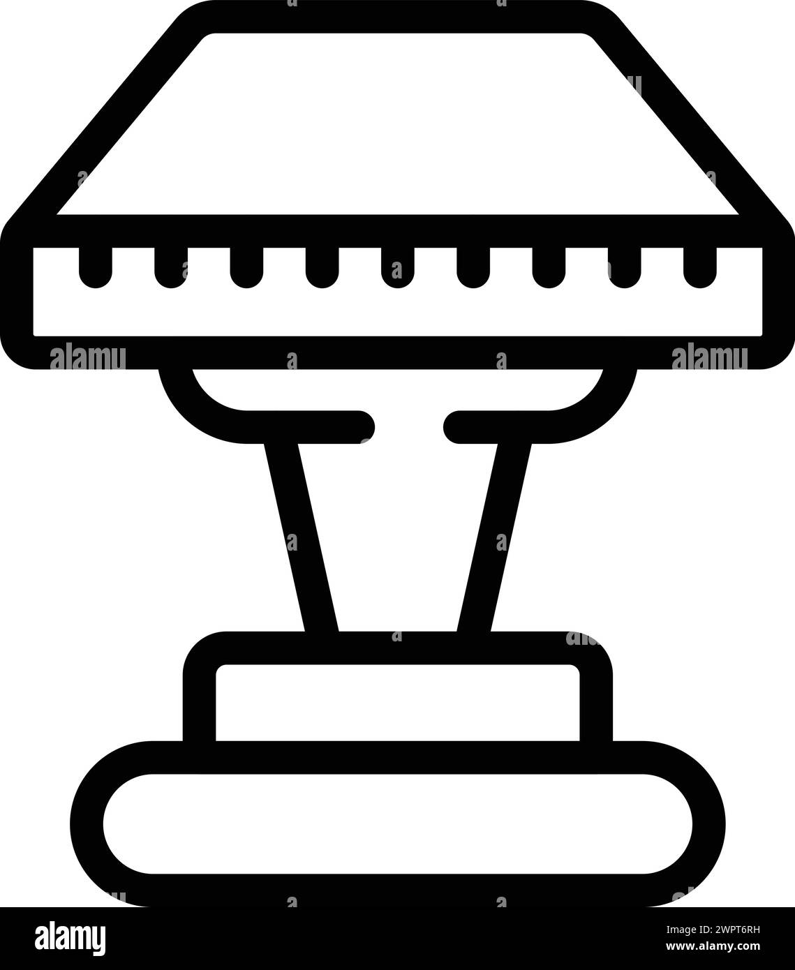 Nocturnal illuminator icon outline vector. Warm dim sleeping light ...