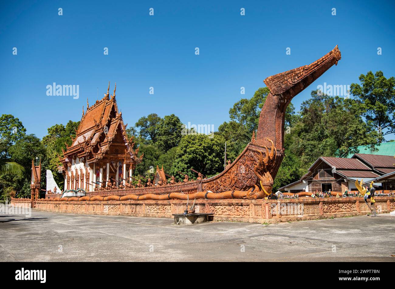 the Ship Temple of Wat Sa Prasan Suk in the city centre of Udon ...