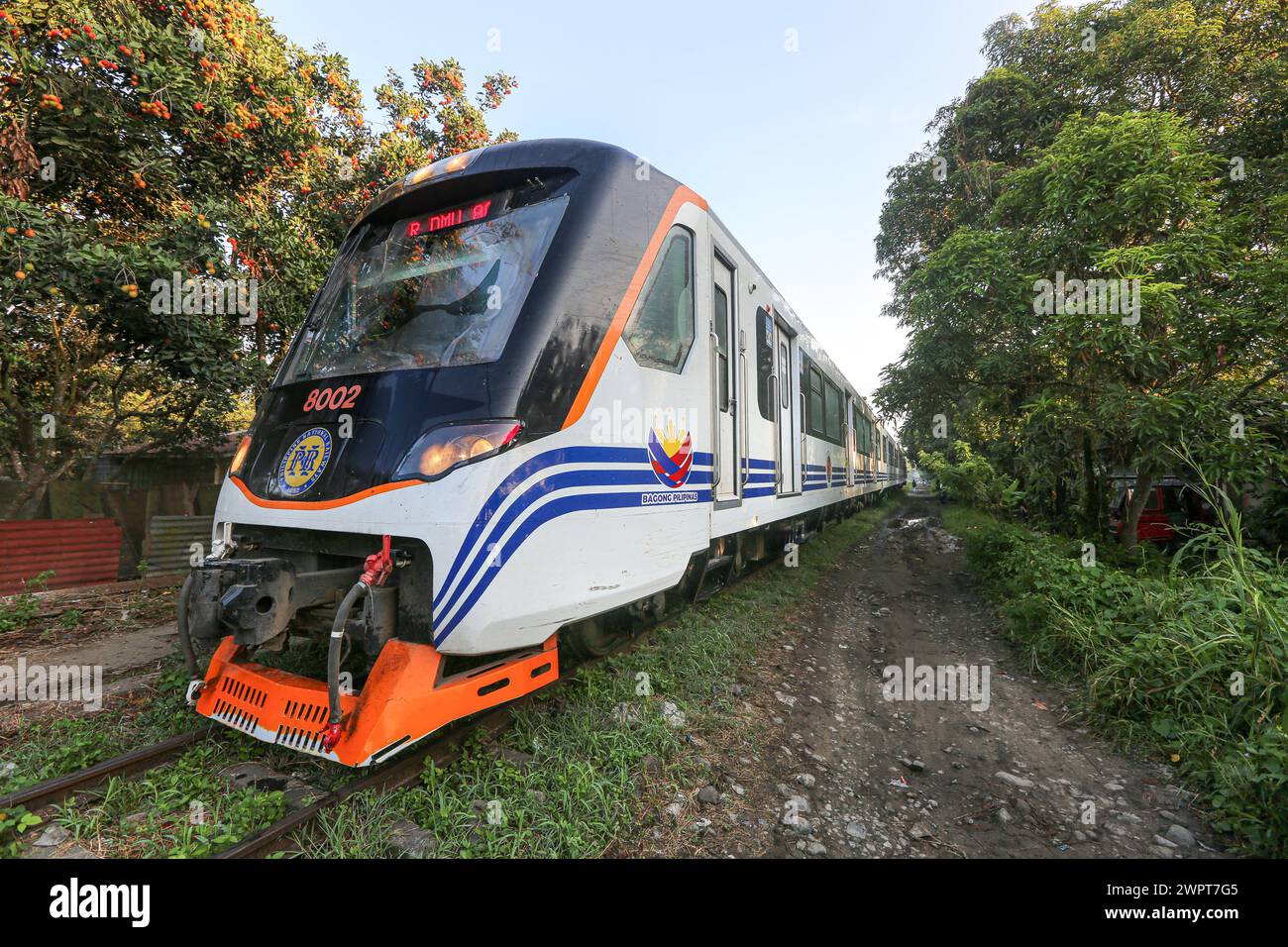 Manila, Philippines. Mar 9, 2024: Philippine National Railways (PNR ...
