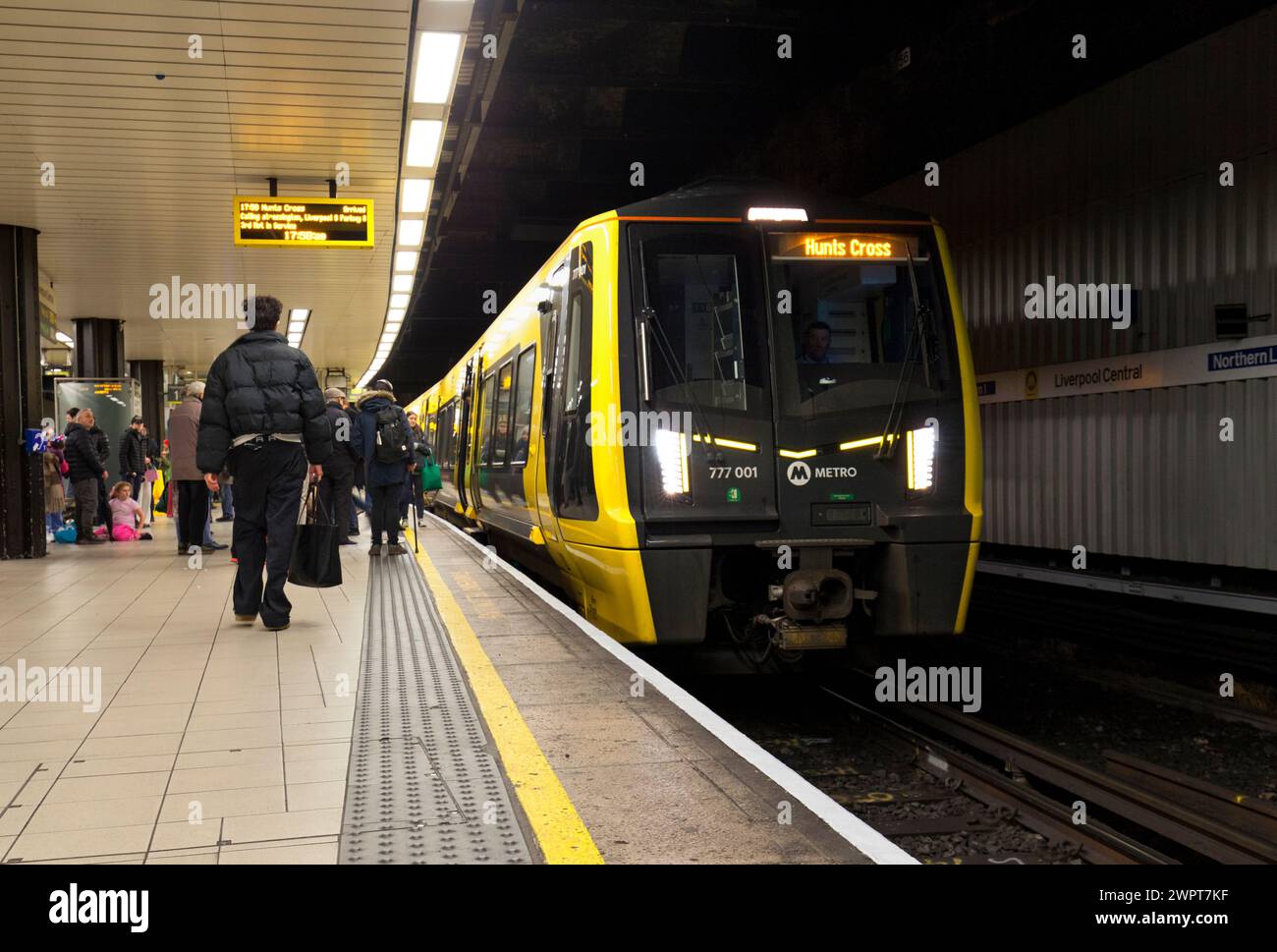Mersey rail passengers hi-res stock photography and images - Alamy