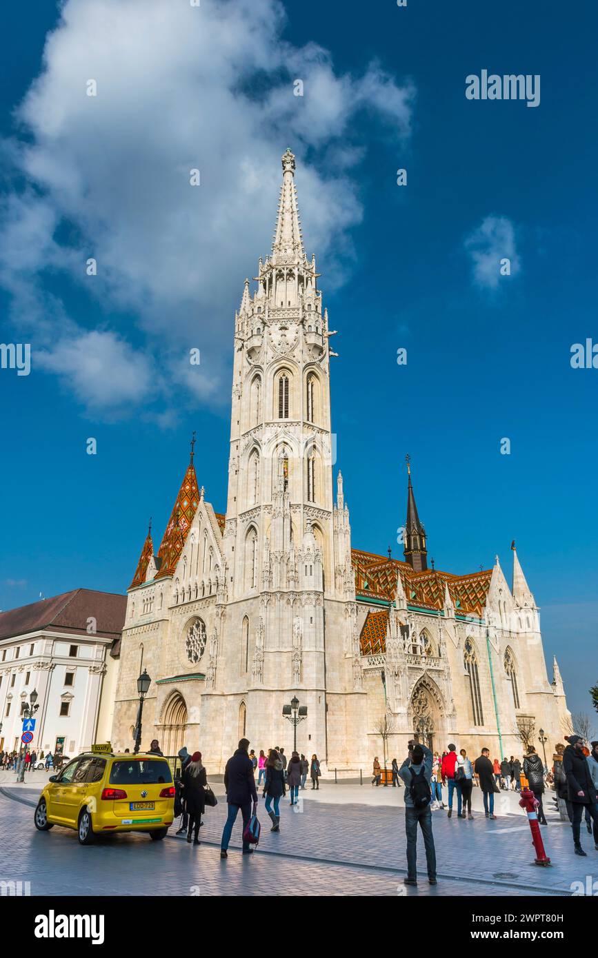 Matthias Church in Fisherman's Bastion, Trinity Square, city trip ...