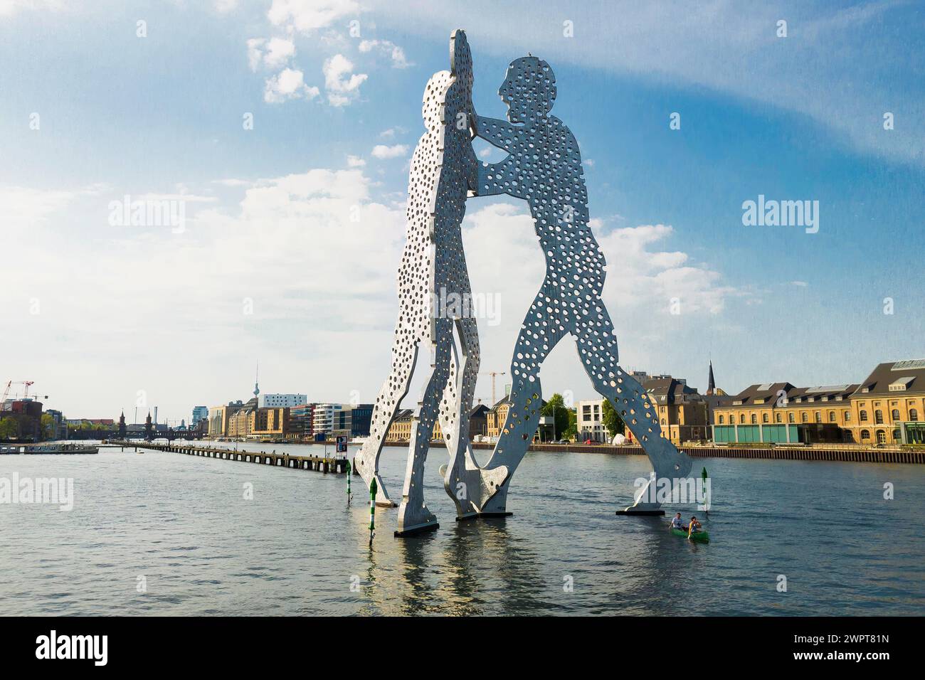 Memorial sculpture molecule man hi-res stock photography and images - Alamy