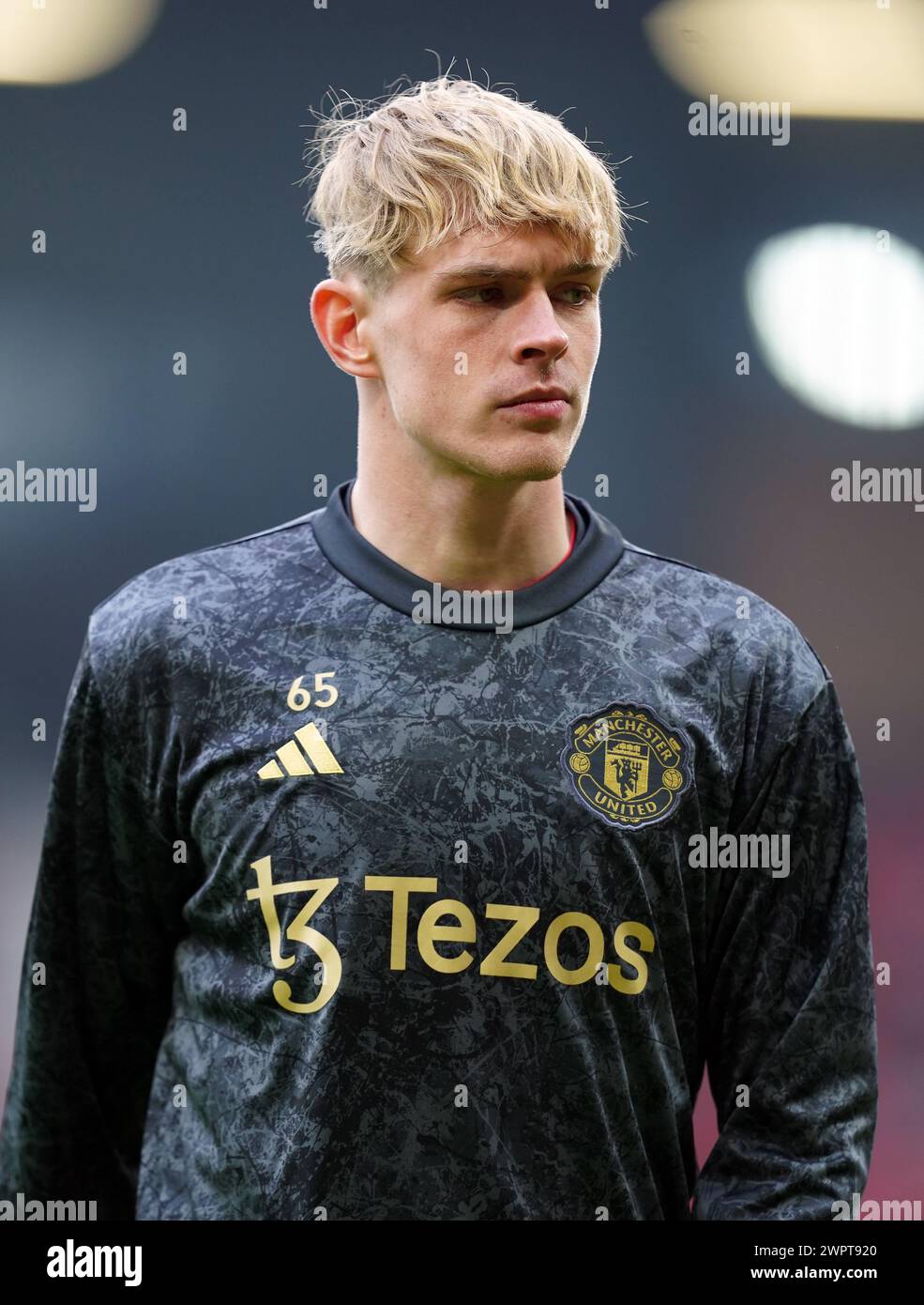 Manchester United's Toby Collyer during the Premier League match at Old ...