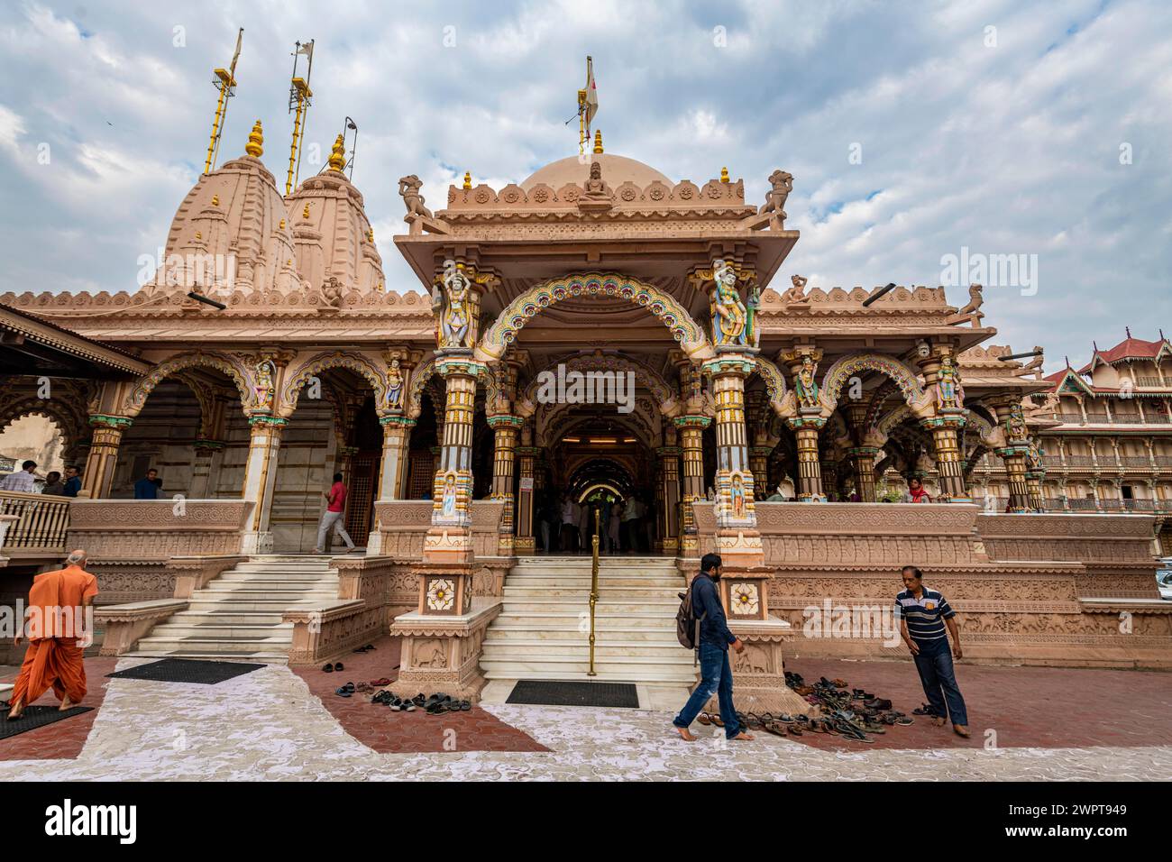 Shree Swaminarayan mandir Kalupur, Unesco site, Ahmedabad, Gujarat ...
