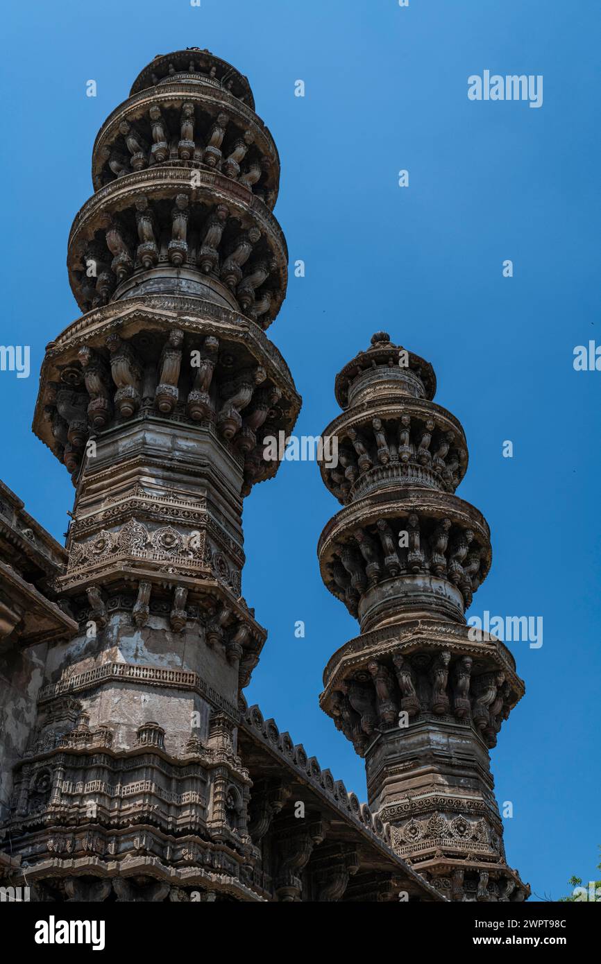 Sidi Bashir Masjid, The Shaking Minarets, Unesco site, Ahmedabad ...