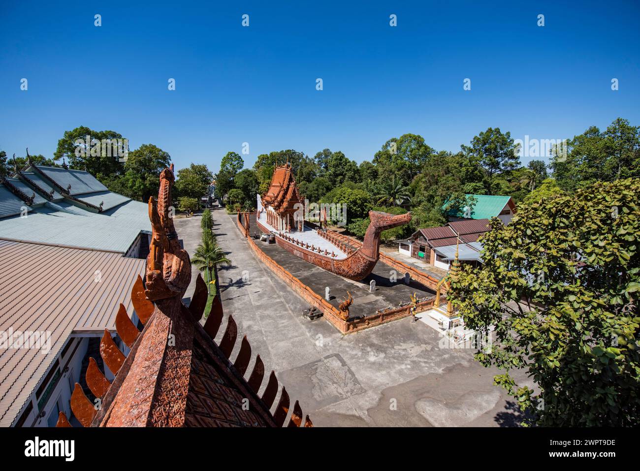the Ship Temple of Wat Sa Prasan Suk in the city centre of Udon ...