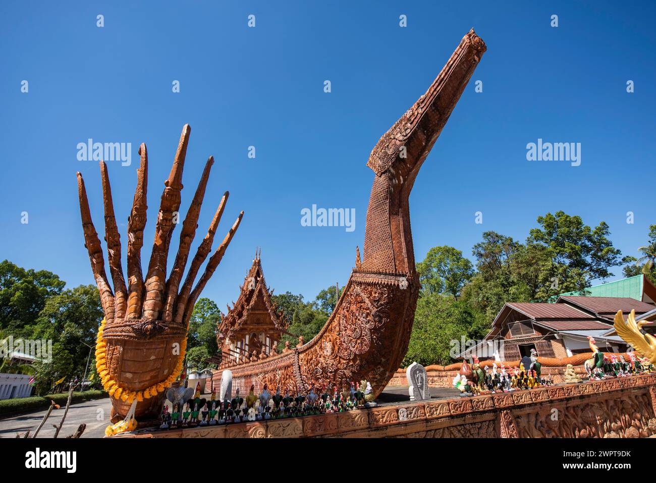 the Ship Temple of Wat Sa Prasan Suk in the city centre of Udon ...