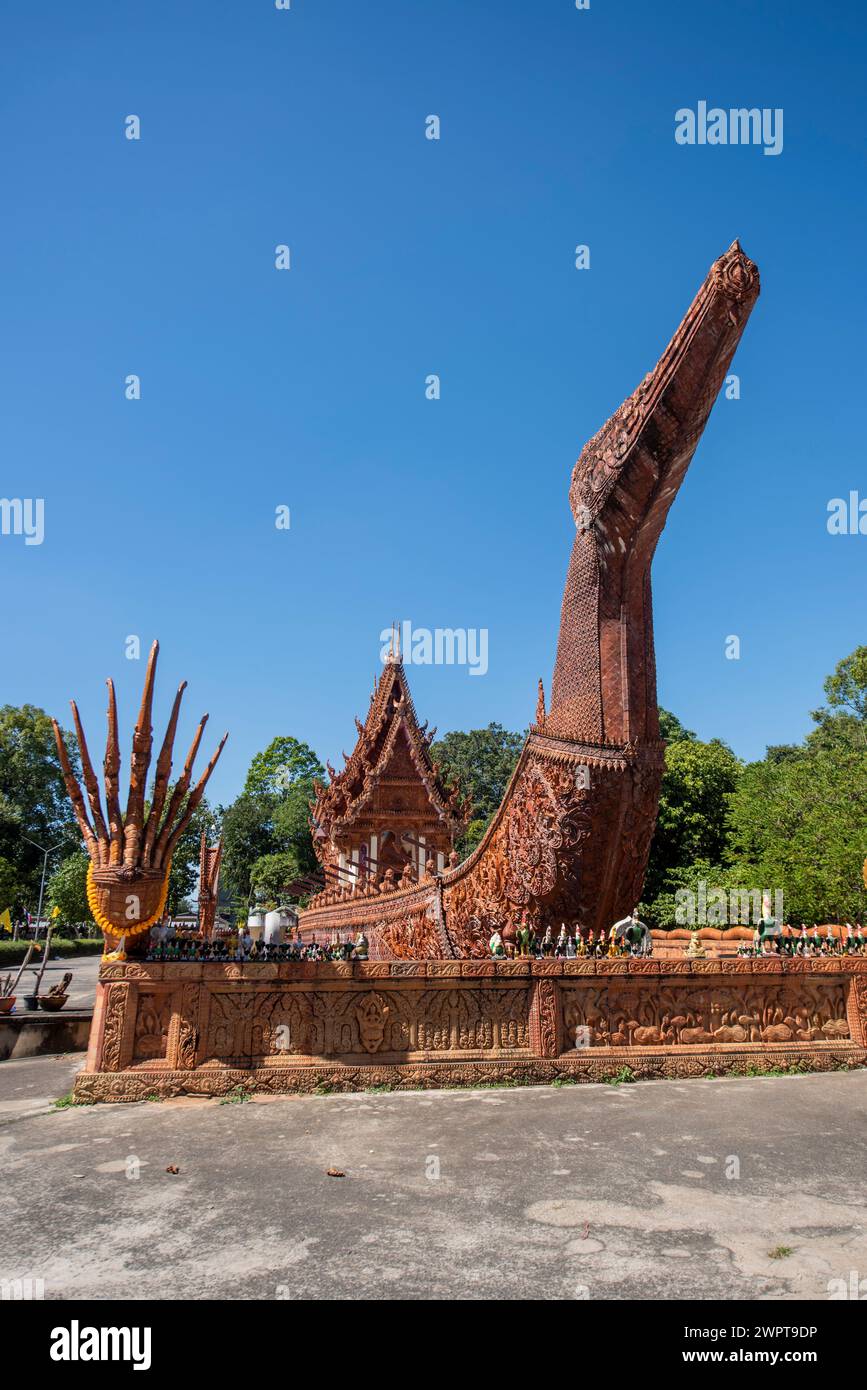 the Ship Temple of Wat Sa Prasan Suk in the city centre of Udon ...