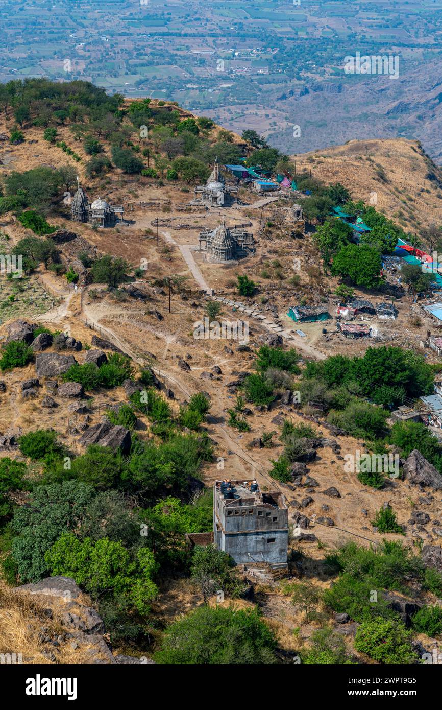 Pavagadh hill, Unesco site Champaner-Pavagadh Archaeological Park ...