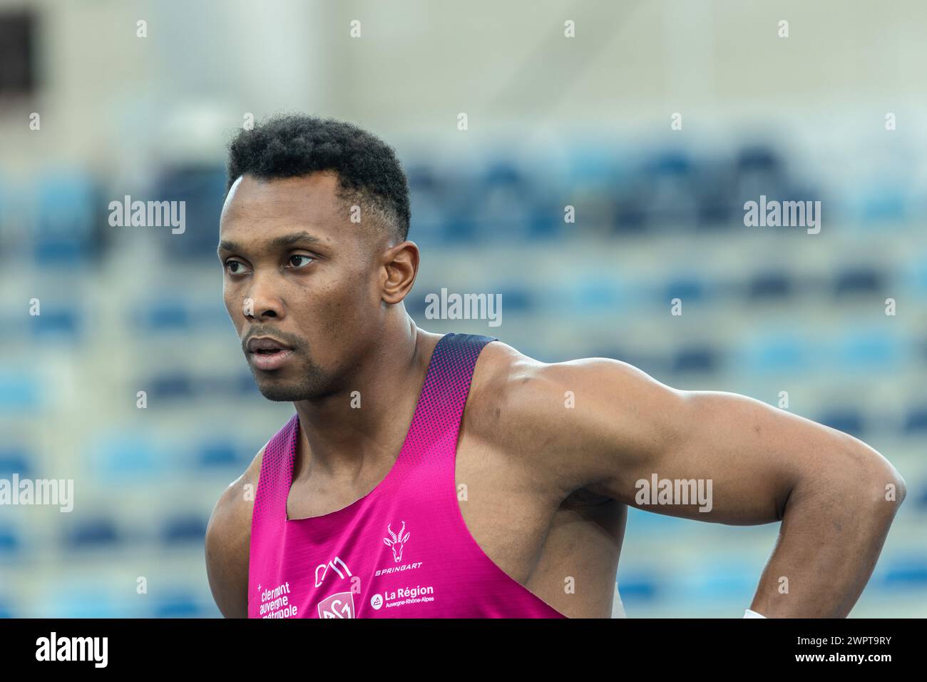 Miramas, France. 17th Feb, 2024. Ruben Gado (DNF) is seen during the ...