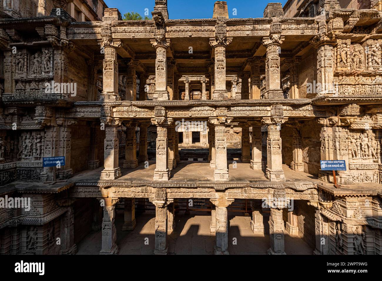 Unesco site, Rani Ki Vav, The Queen's Stepwell, Patan, Gujarat, India ...