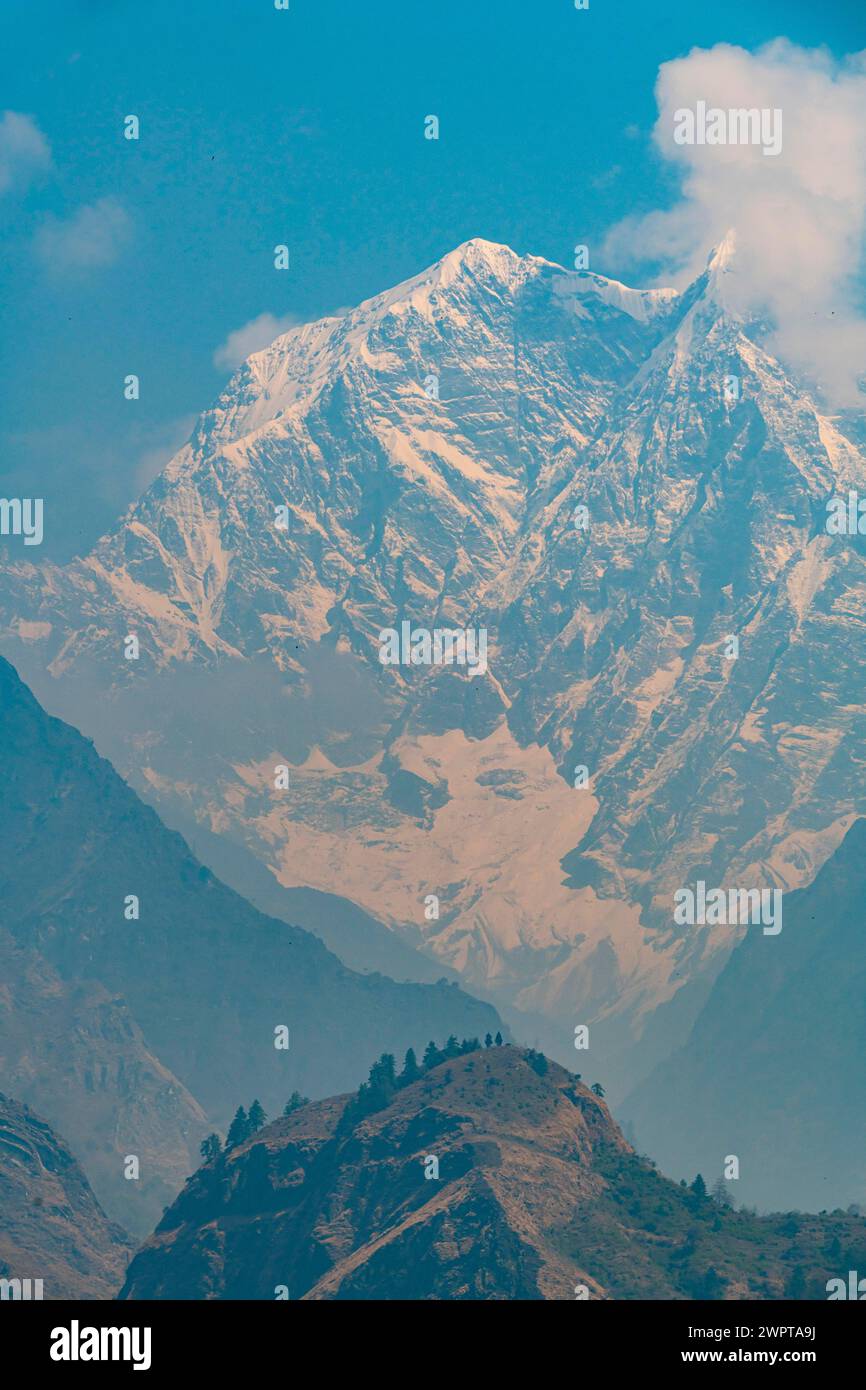 Mount Annapurna, 8091m, Gandaki Province, Nepal Stock Photo - Alamy