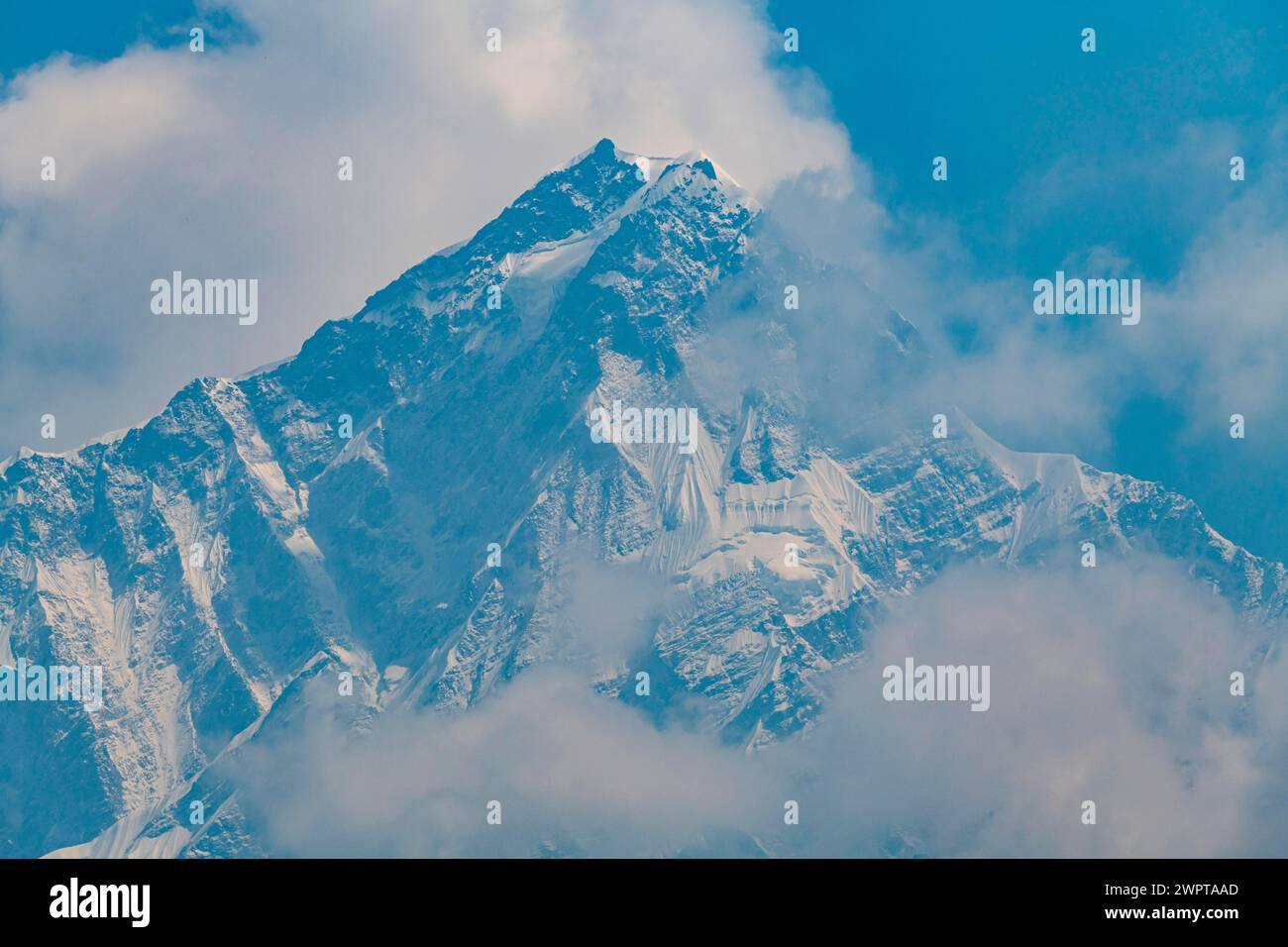 Mount Annapurna, 8091m, Gandaki Province, Nepal Stock Photo - Alamy