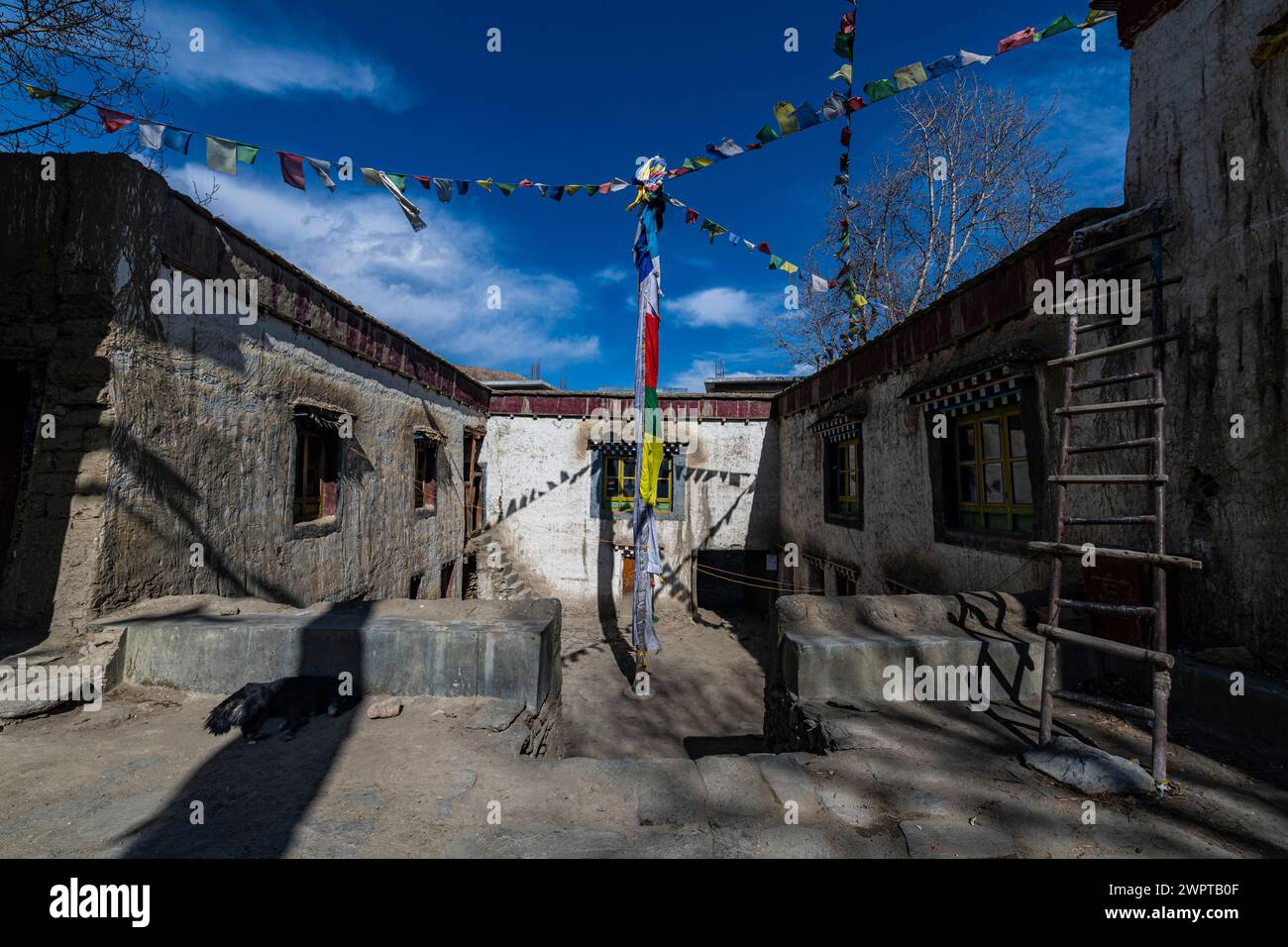 Ghar gumba monastery hi-res stock photography and images - Alamy