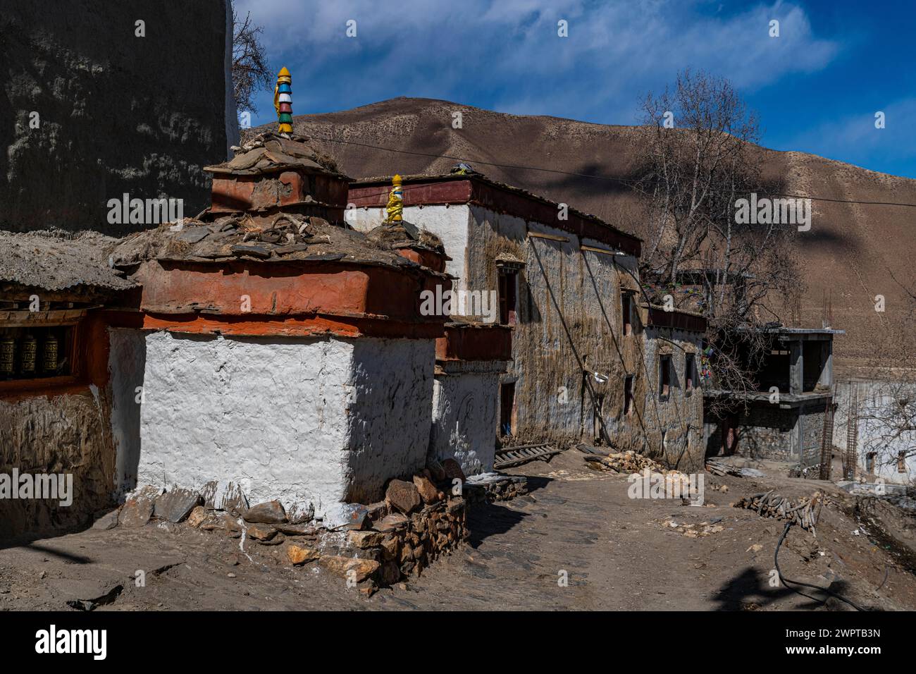 Ghar gumba monastery hi-res stock photography and images - Alamy