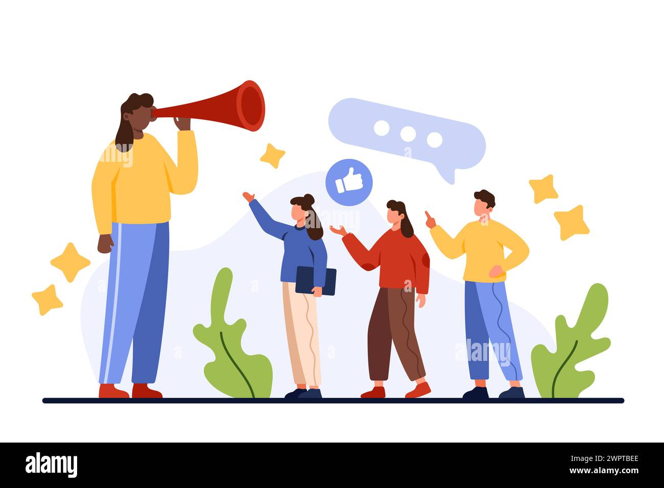 Customer empathy Stock Vector Images - Alamy