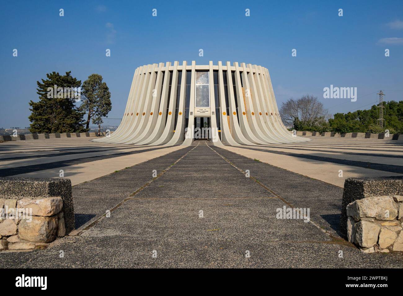 Jerusalem, Israel - December 27th, 2023: The J.F. Kennedy memorial in ...
