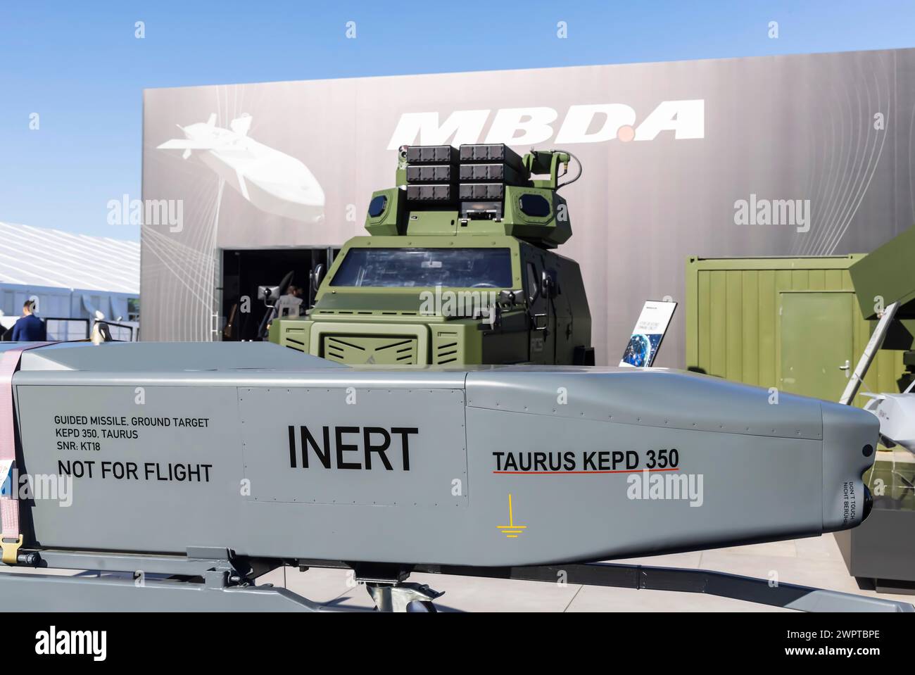 Taurus weapon system, air-to-ground cruise missile of the Bundeswehr ...