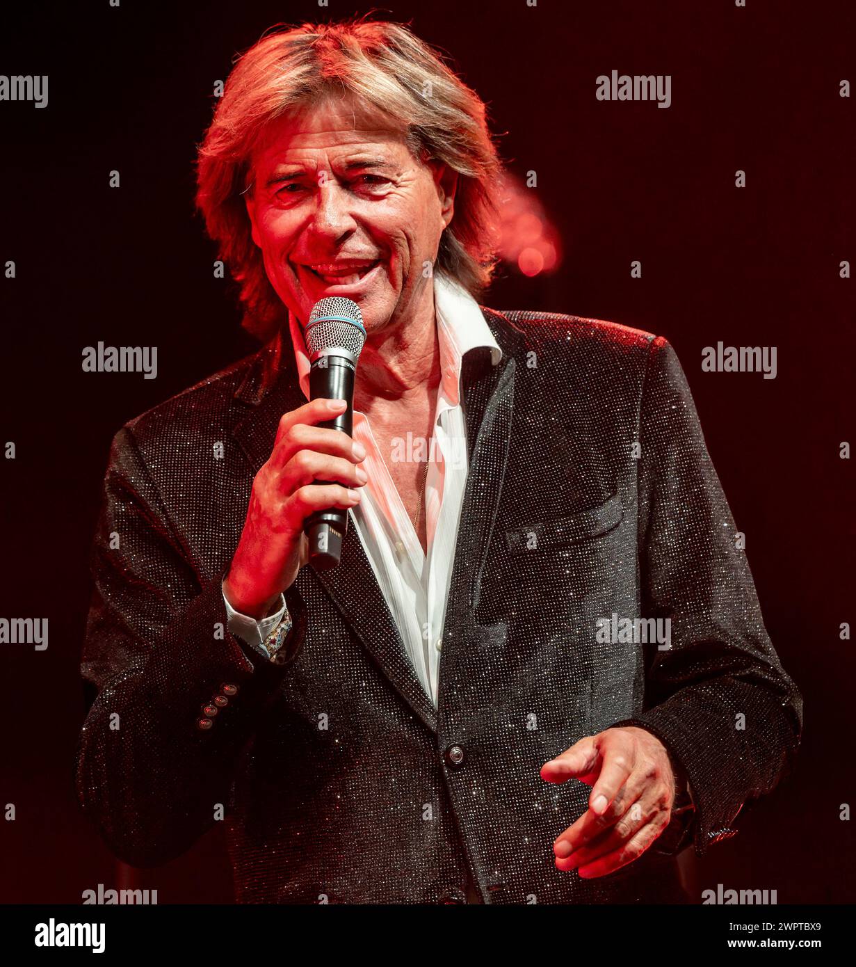 Copenhagen, Denmark. 08th Mar, 2024. Austrian singer Hansi Hinterseer ...