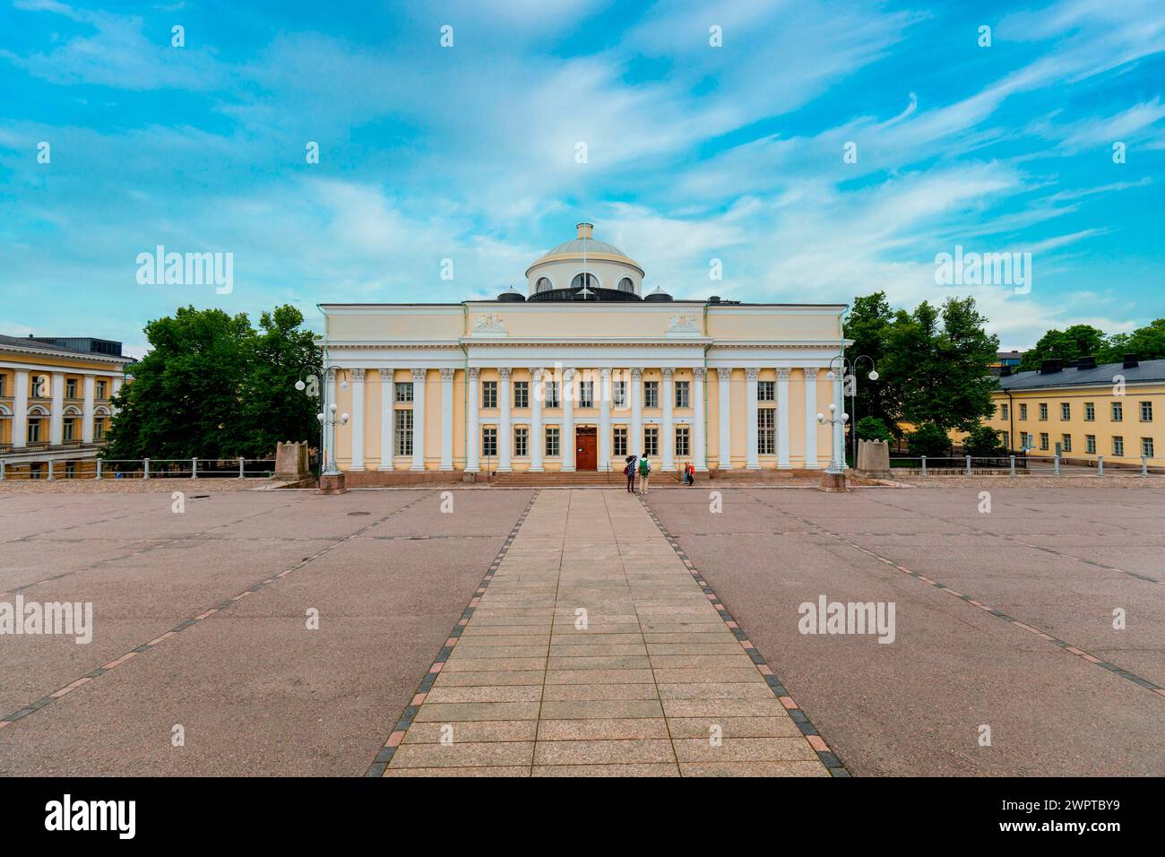 Finnish National Library, Helsinki, Finland, Scandinavia Stock Photo ...