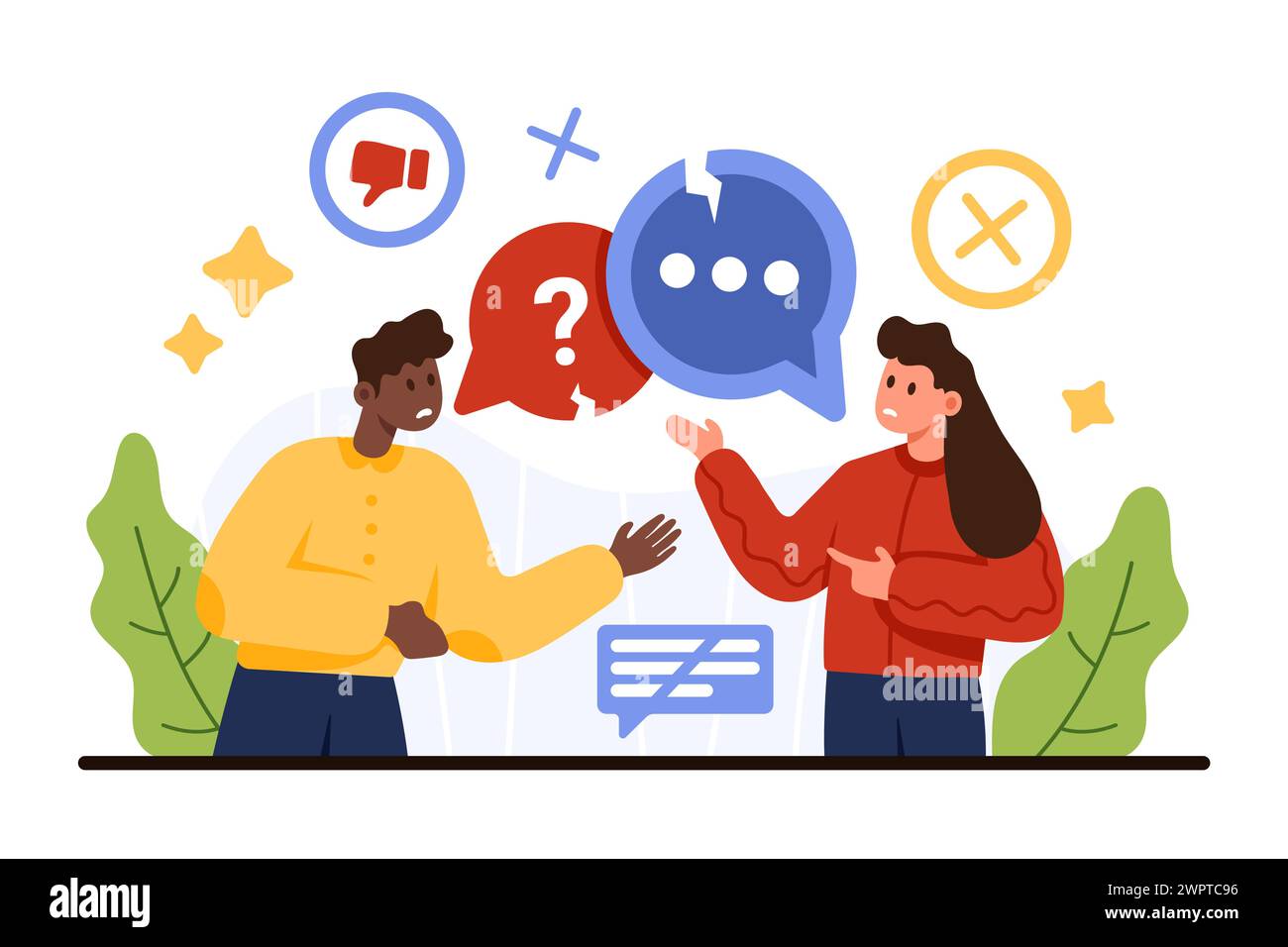 Bad business communication, problem of listening and understanding, criticism and ...