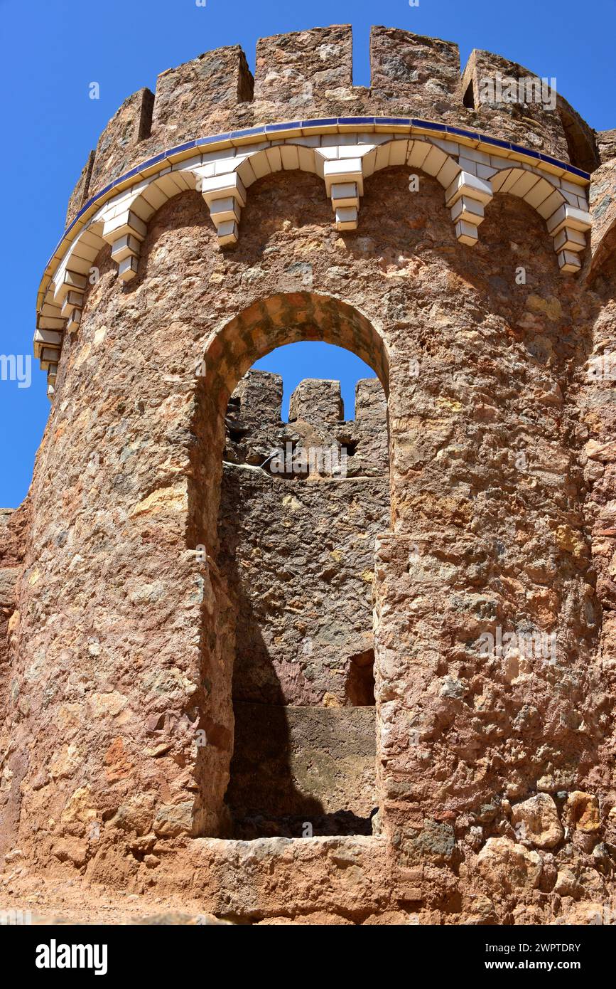 Onda, muslim castle (10th century and later). Plana Baixa, Castellon ...