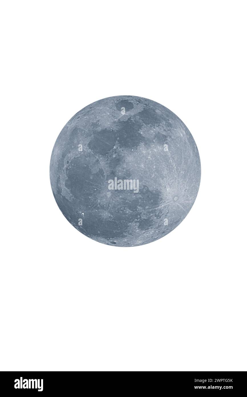 Moon on dark background Cut Out Stock Images & Pictures - Alamy