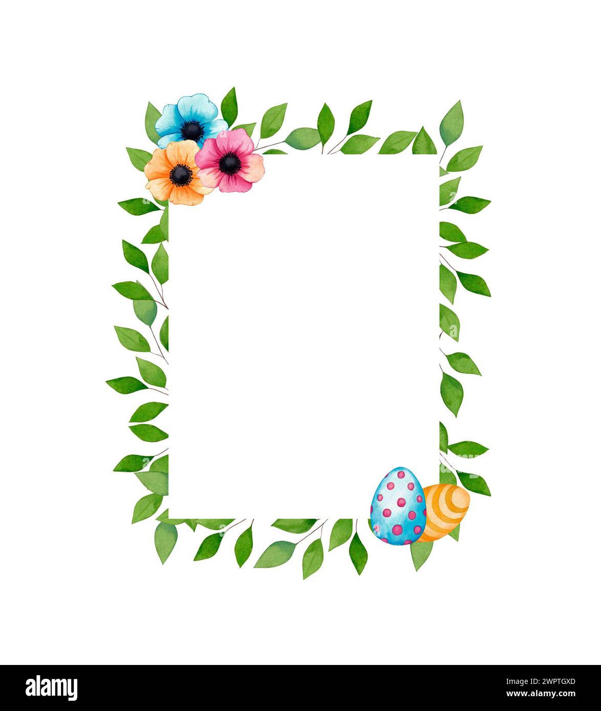 Composition easter eggs greeting Cut Out Stock Images & Pictures - Alamy