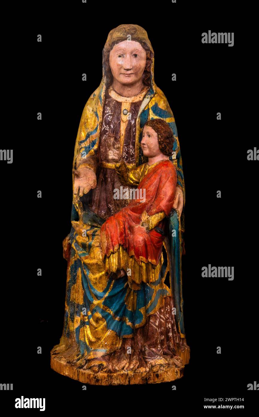 Madonna and Child, 14th century, Monastery of Santa Maria in Valle ...