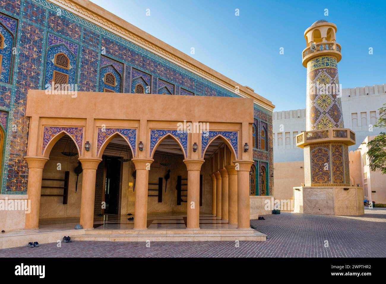 The Katara Mosque in the Katara Cultural Centre of Doha, church, church ...