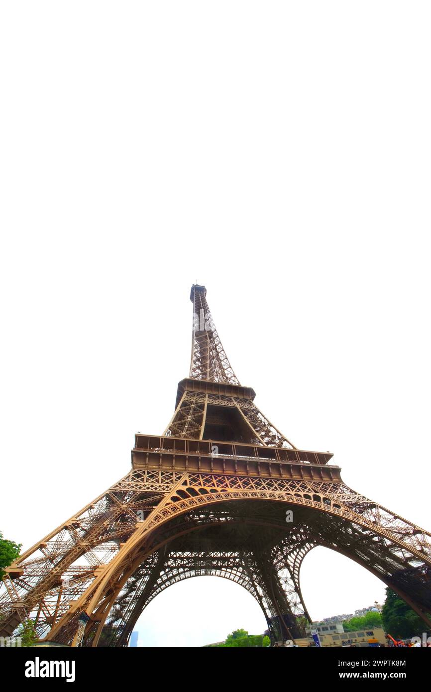 Effel tower vertical hi-res stock photography and images - Alamy