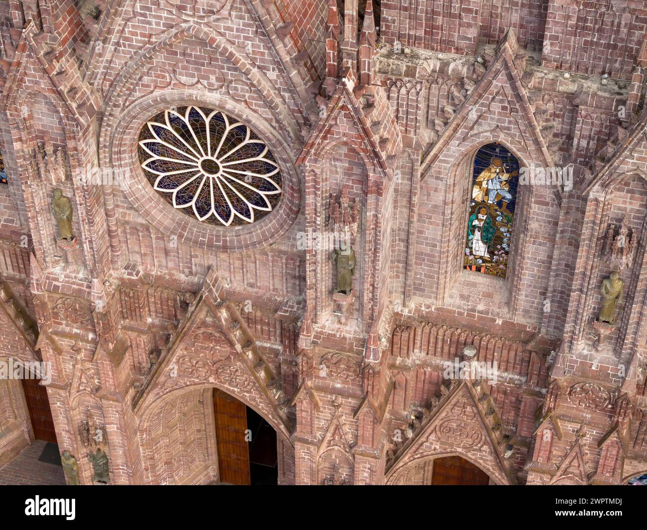 A scenic aerial view of the Zamora, Michoacan, Mexico Stock Photo - Alamy