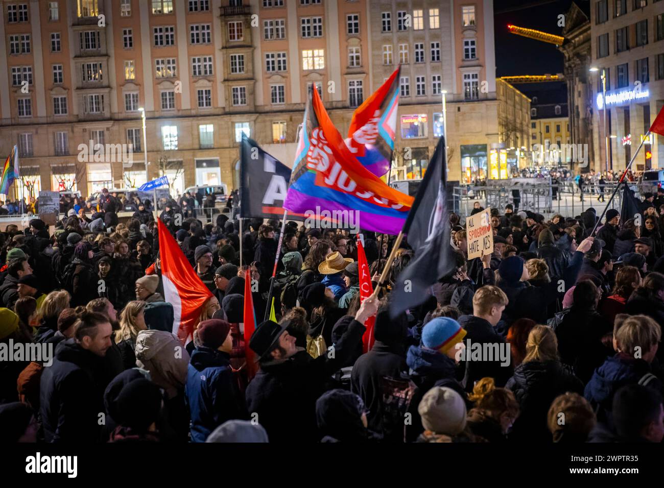 On 13 and 14 February 1945, Dresden was heavily destroyed in three ...