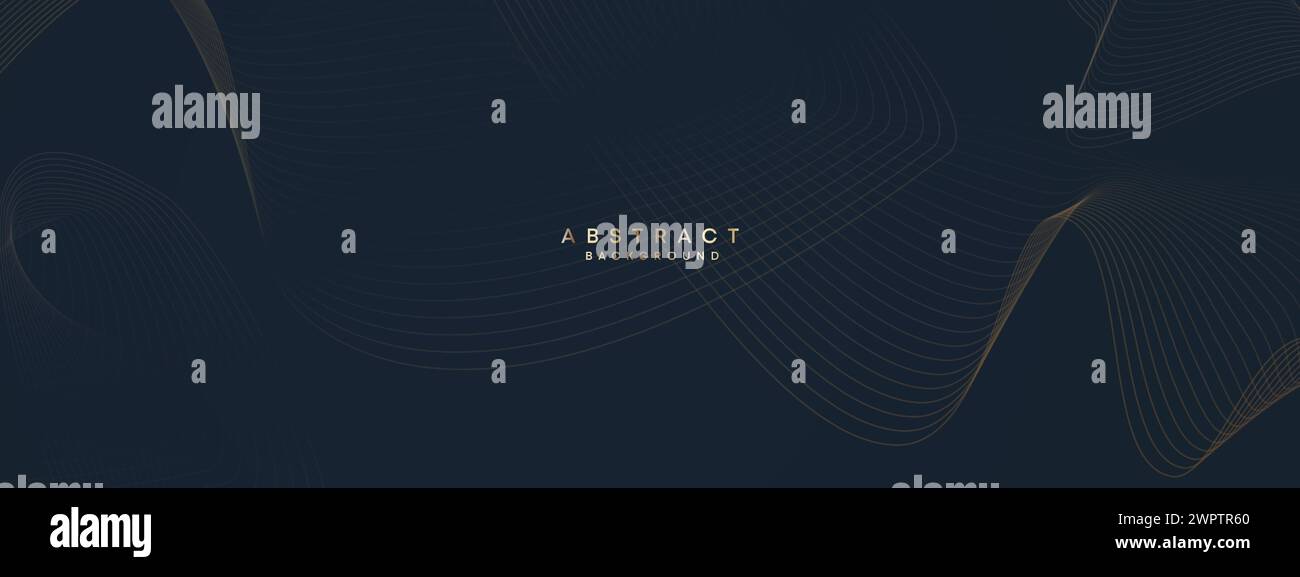 Abstract Waving Line Particle Technology Background. Modern gradient ...