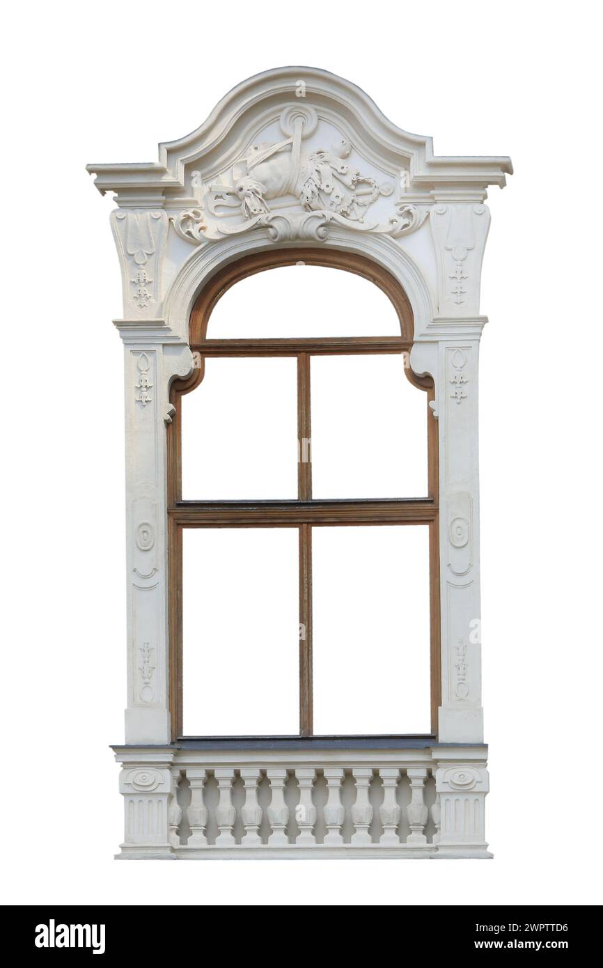 window isolated on a white background Stock Photo - Alamy